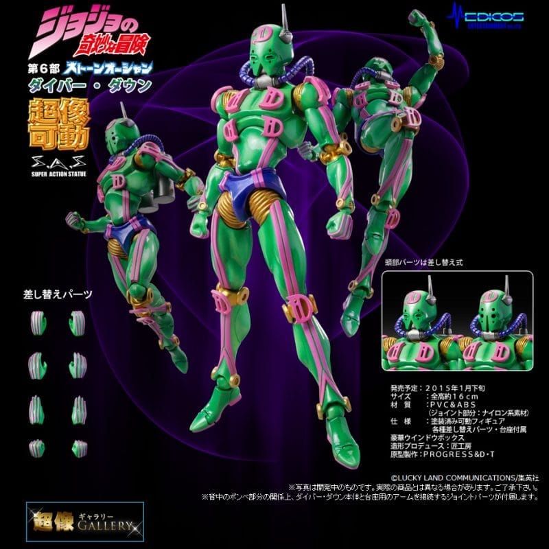 Diver Down. SAS. Medicos. Jojo's Bizarre Adventure - Bizarra Loja